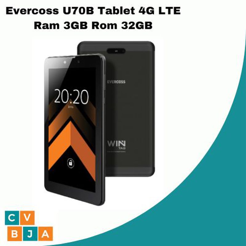 Tablet Evercoss U70B 4G LTE 7inc Ram 3gb Rom 32gb