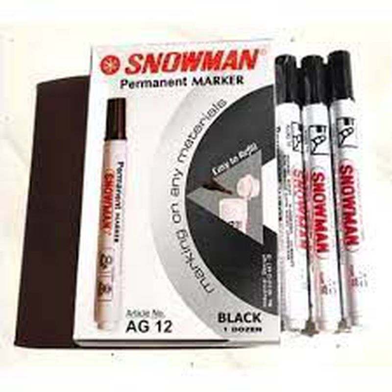 Spidol Snowman Permanent