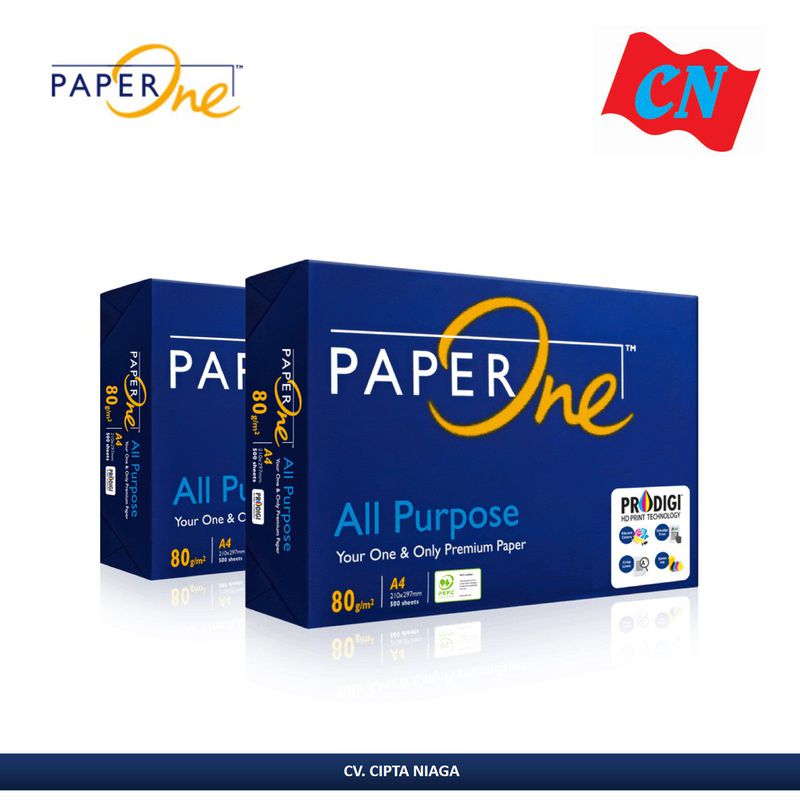 Kertas A4 80 Gr Paper One