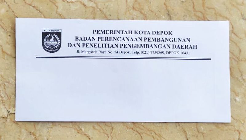 AMPLOP PUTIH DINAS 10