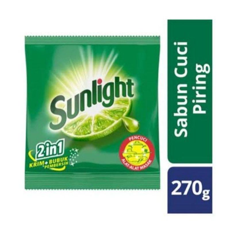 Sabun Colek Sunlight Lime Cream 270gr