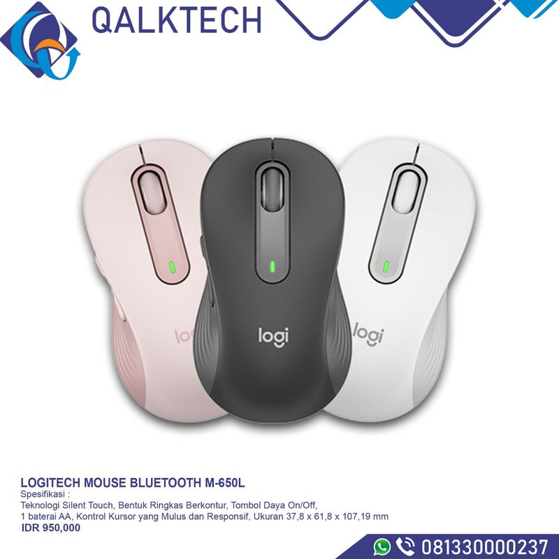 LOGITECH MOUSE BLUETOOTH M-650L