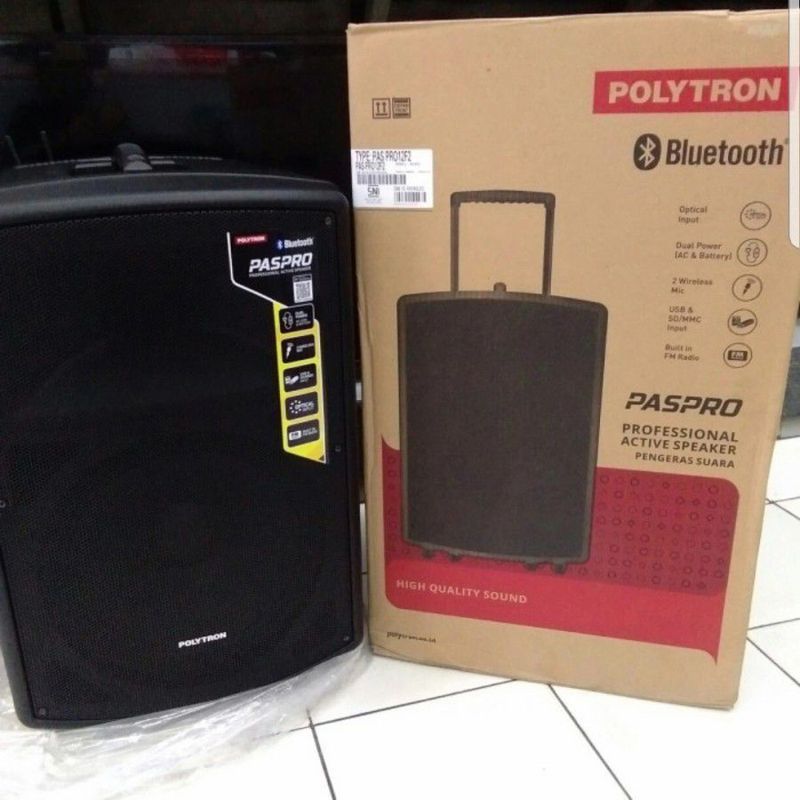 SPEAKER AKTIVE POLYTRON PAS-PRO15F3 15 INCH