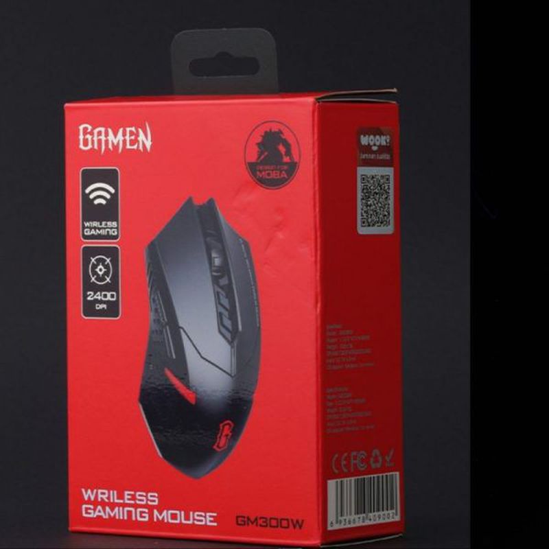 Gamen GM300W Mouse Gaming Wireless 2400DPI - Gaming Mouse GamenGamen ...