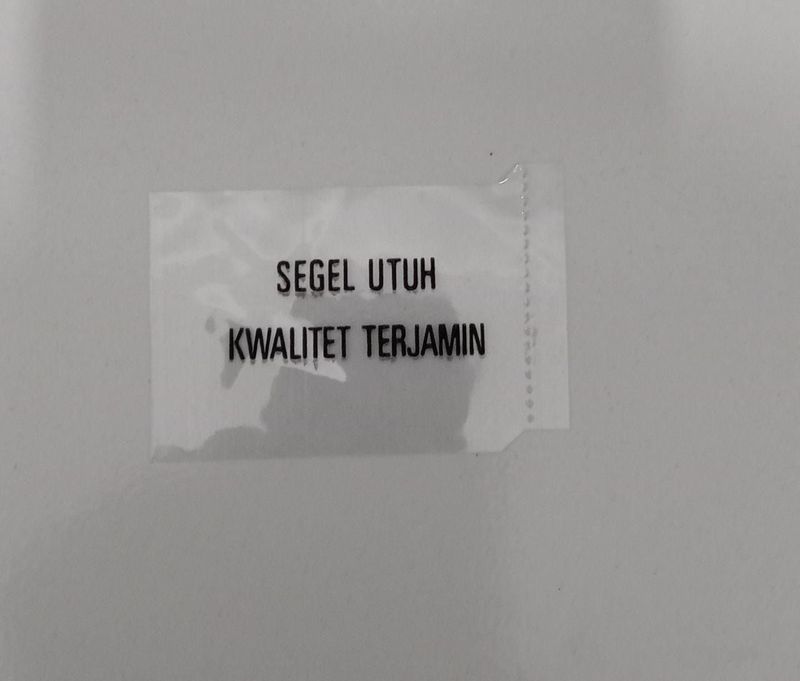 Plastik Segel Botol 250ml