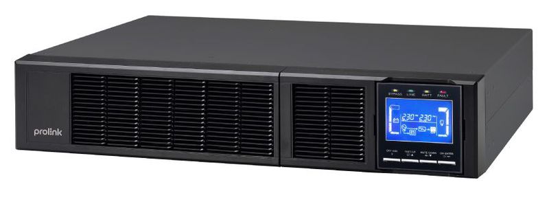 PROLINK PROLINK PRO802QRS ONLINE UPS RACKMOUNT - 1P/1P 2000VA
