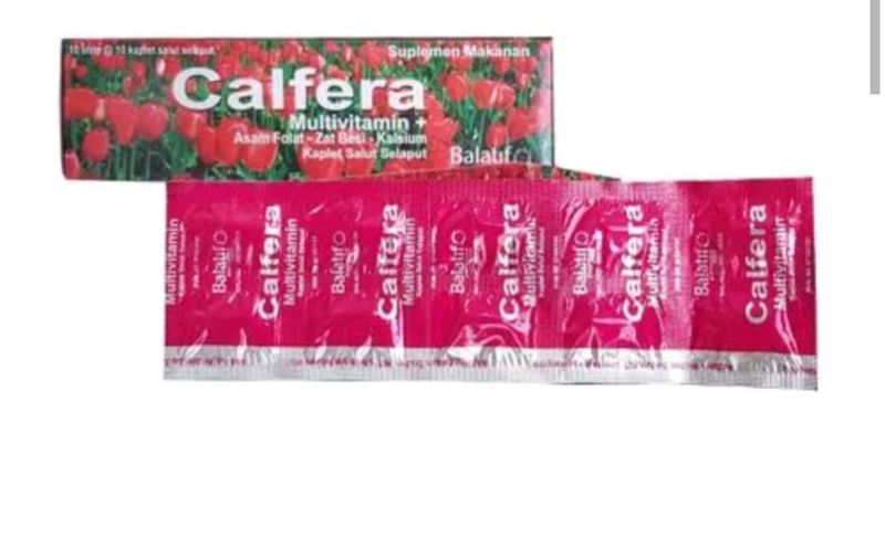 Vitamin Calfera isi 10 Strip