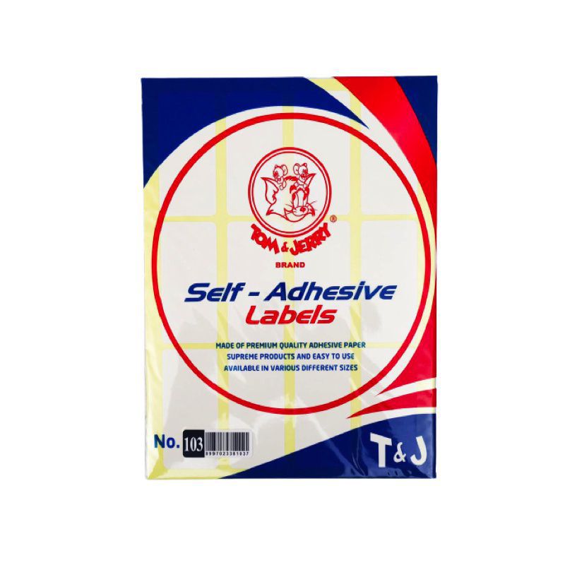 Lebel Stiker Tom And Jerry No. 103