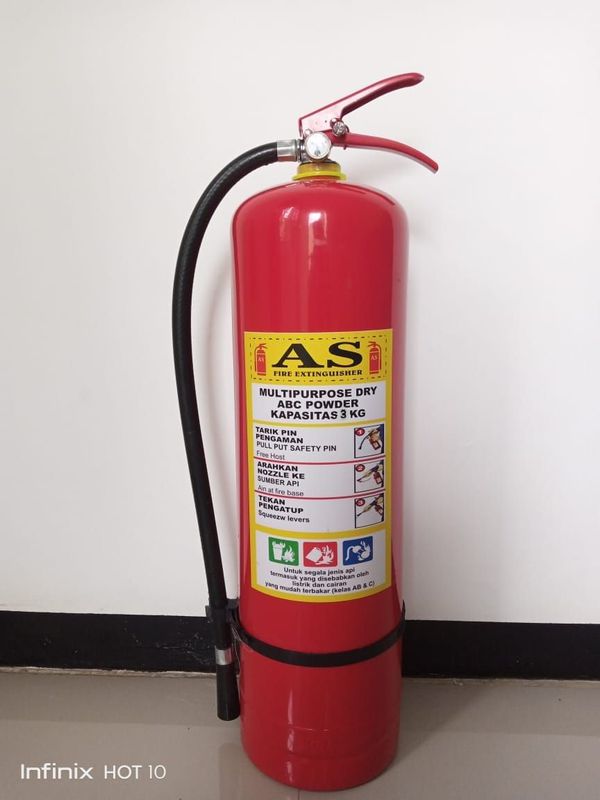 "AS" APAR Dry Powder ABC 3 Kg (Tabung+Isi)