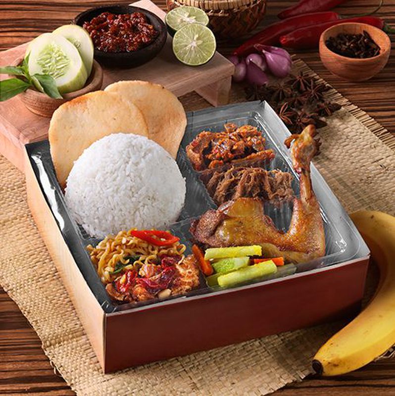 Nasi kotak premium