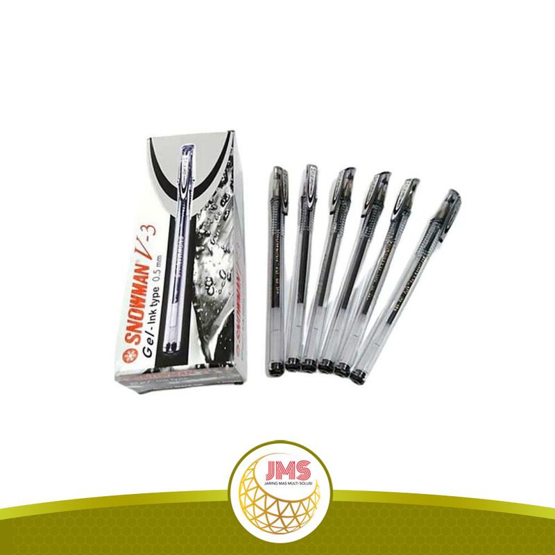 Ballpoint Snowman V3