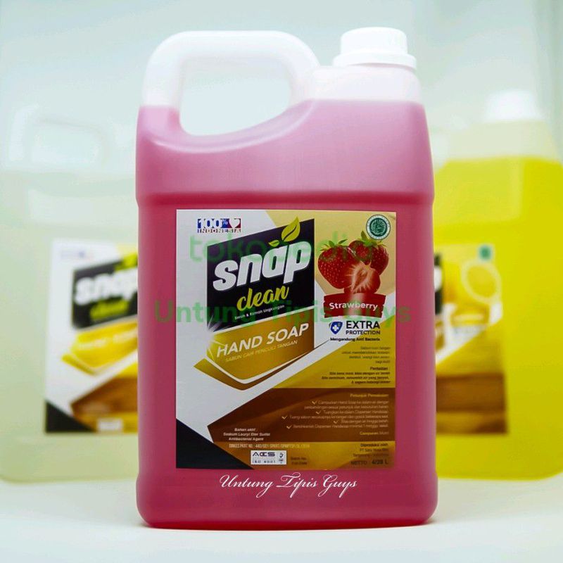 HAND SHOP SABUN SNAP 4 LITER - Kuning