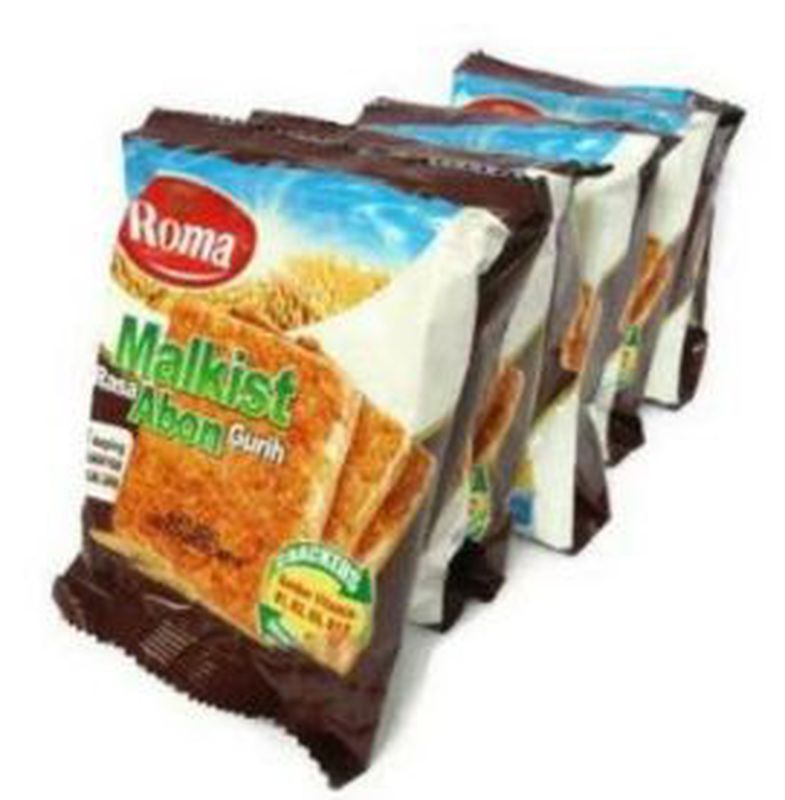 Roma Malkist Abon Renceng 27g 27gr 10 Pcs