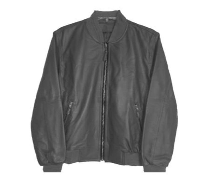 JAKET KULIT - L - Hitam