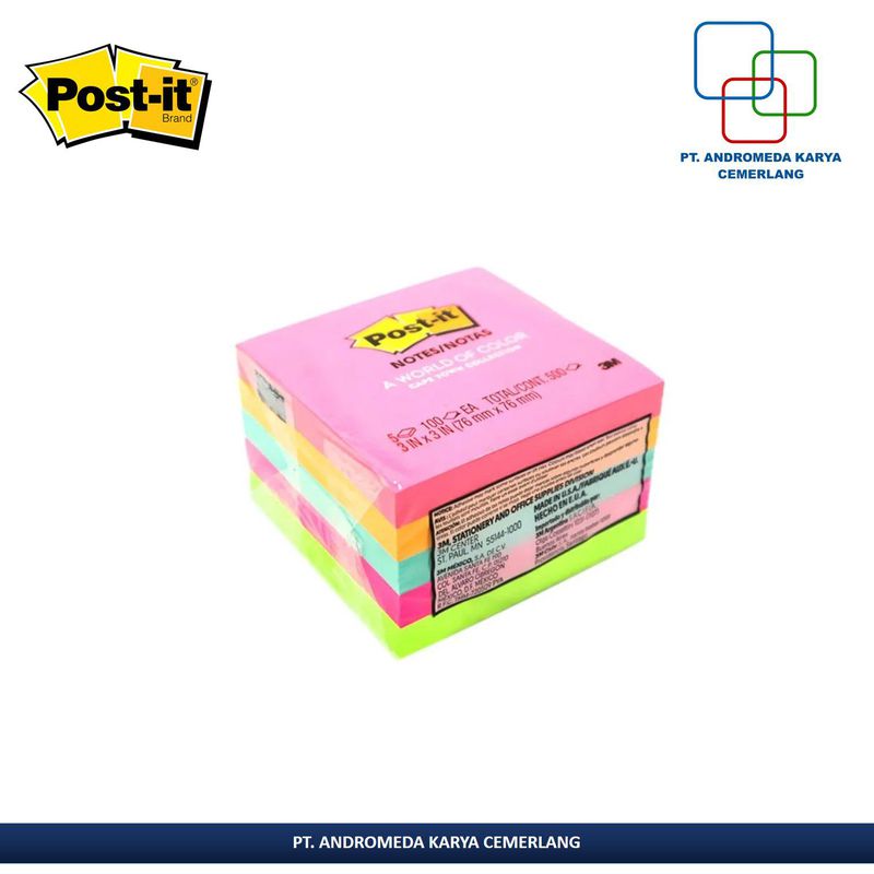 Post It 654 Warna 3M