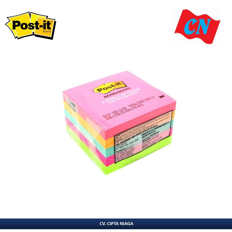 Post It 654 Warna 3M