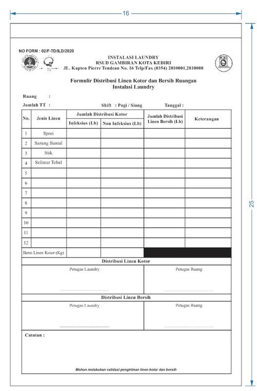 CETAK BUKU BON / INSTALASI LAUNDRY