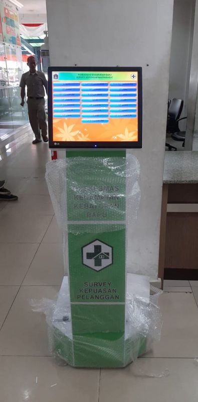 Mesin Antrian Touchscreen
