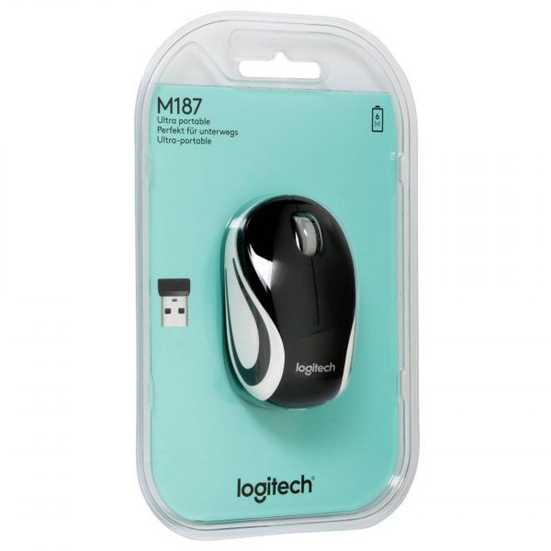 MOUSE M-187 MINI WIRELESS LOGITECH