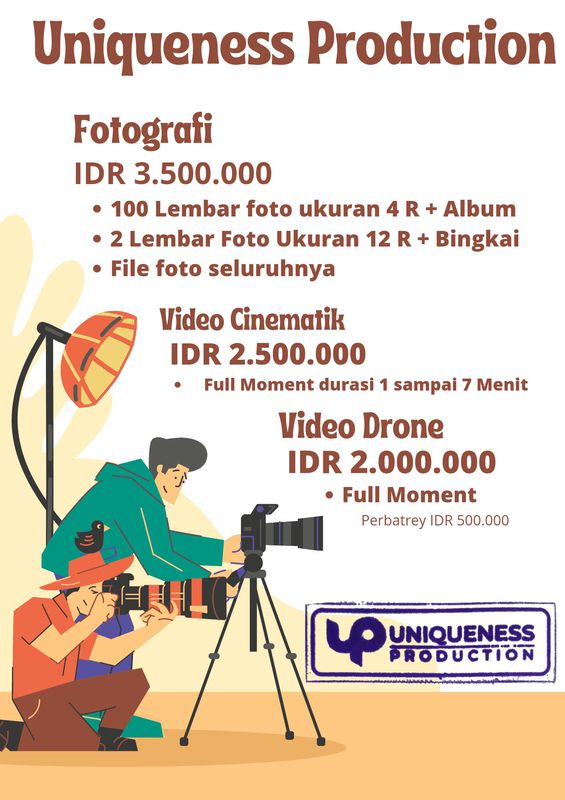 Jasa Fotografi dan Videografi