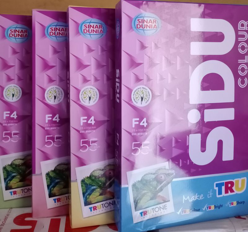 HVS WARNA F4 55 GSM SIDU