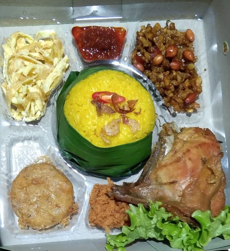 Paket Nasi Box Lengkap