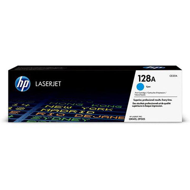 Laserjet HP Cyan Toner 128A (CE321A) original