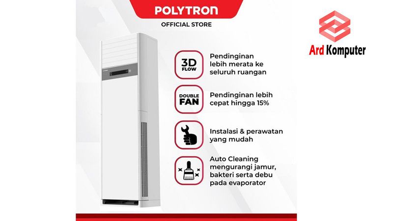 POLYTRON AC Floor Standing 5 PK PSF5032