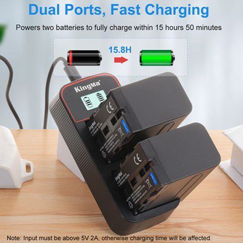 Battery NP-F970 2 Pack + Charger