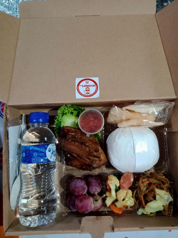 nasi bok bu linggar paket 6