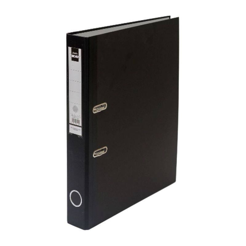 Bantex Lever Arch File Ordner Trendy Folio 5cm Black 1447 10