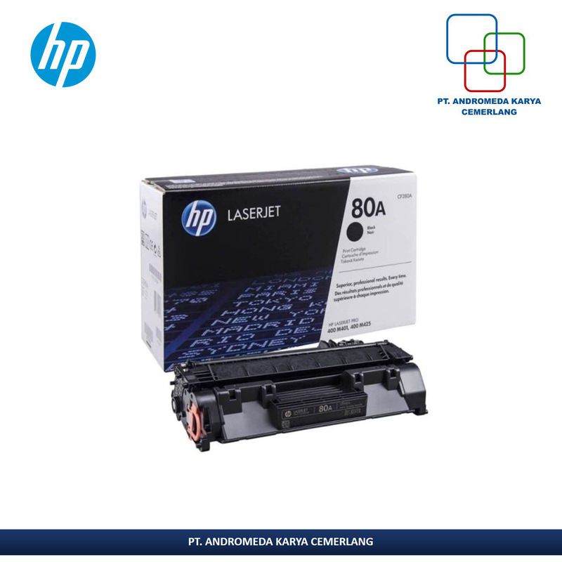 Laserjet HP Black Toner 80A (CF280A) original