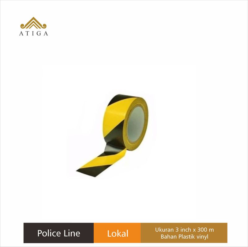 Atiga-Safety Line Kuning 3inch x 300m