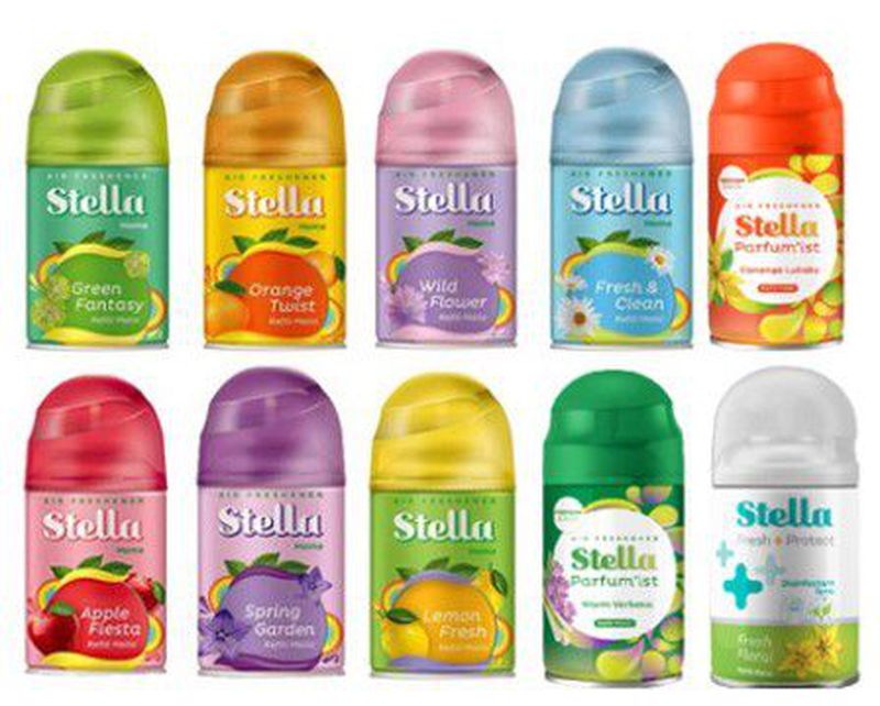 Stella Air Freshener Refill Matic 225ml - Orange Twist