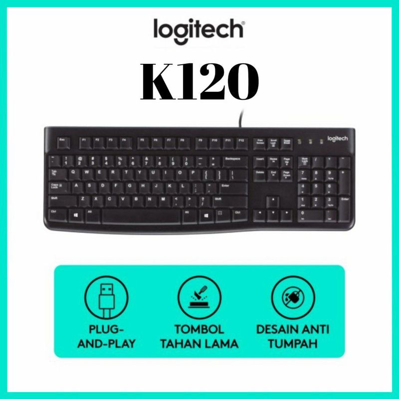Keyboard Logitech K120 USB