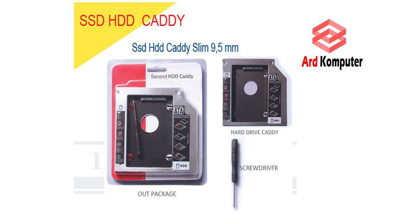 CADDY SSD HDD Caddy Slim 9.5mm SATA