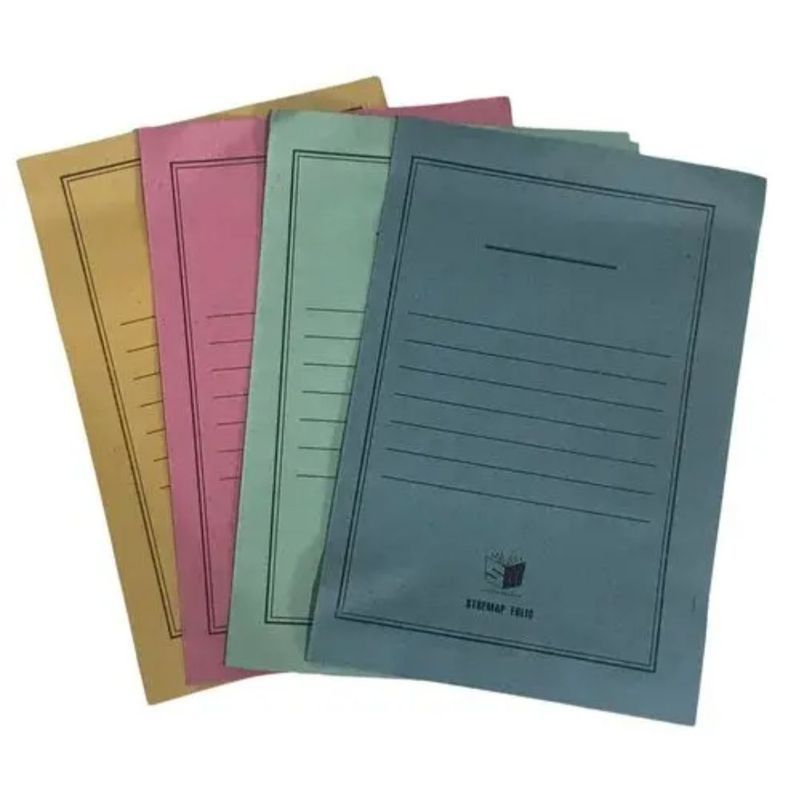 Map Kertas Biasa - Biru