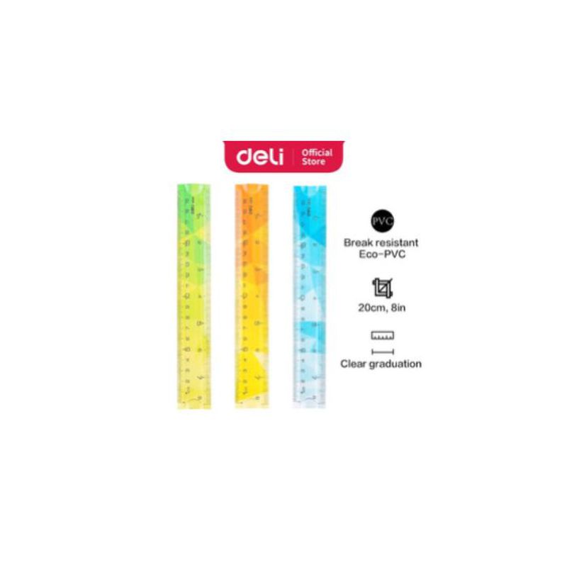 DELI - EH650 Flexible Ruler Twist Me 20 cm