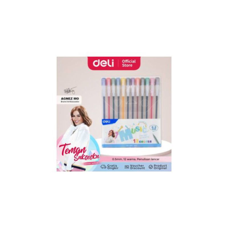 DELI - CG19 Gel Pen Agnes 12C