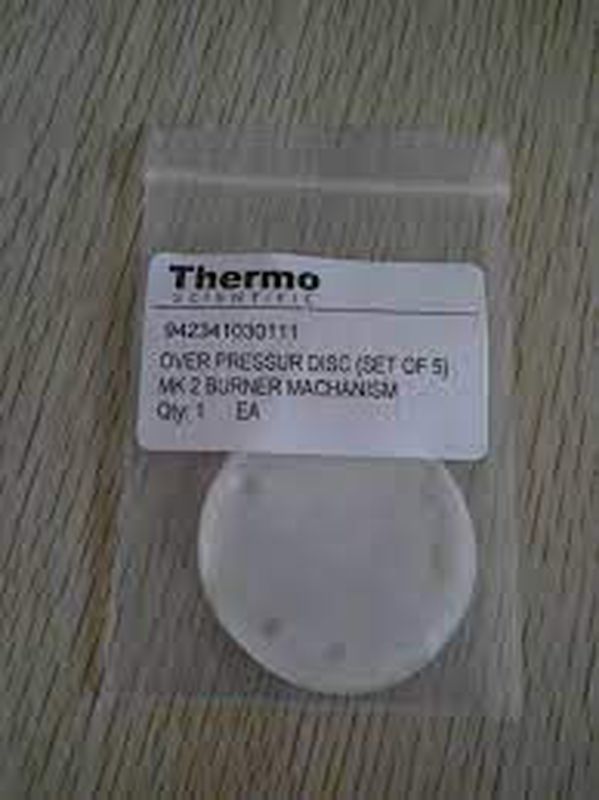 Spray Chamber Overpressure Disc-kit of 5