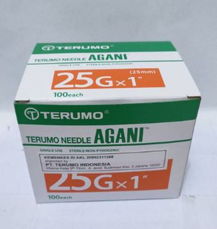 Needle 25G Terumo Agani