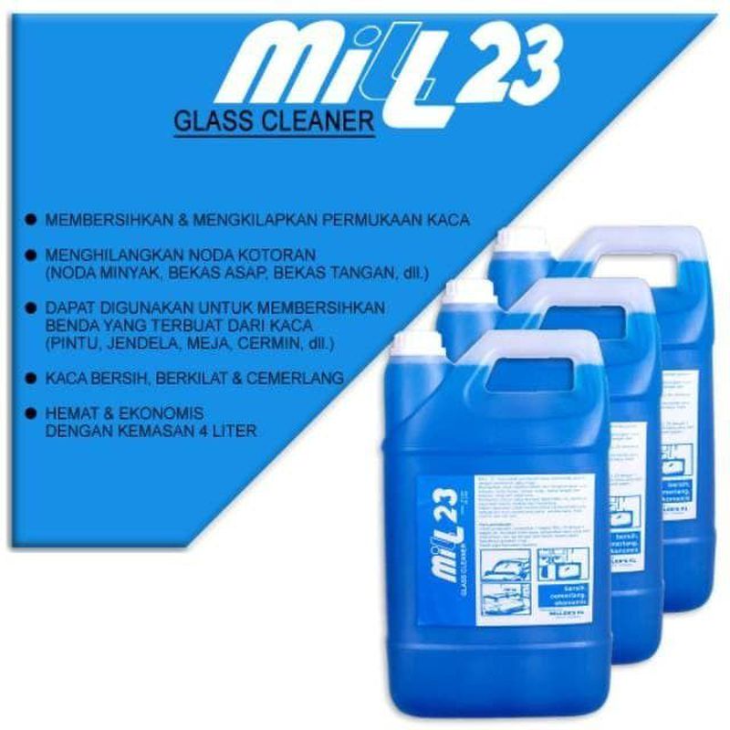Glass Cleaner Mill 23/ miller 4 liter