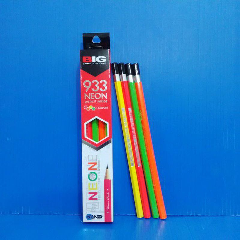 Pensil Big 2B 933 Neon