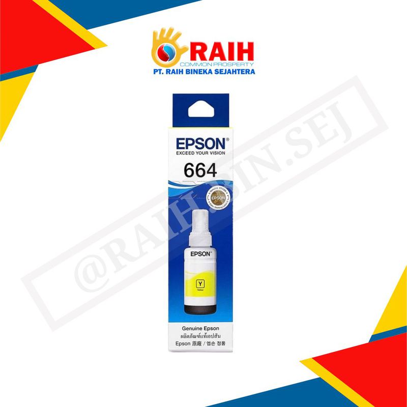 TINTA EPSON 664 YELLOW ORIGINAL