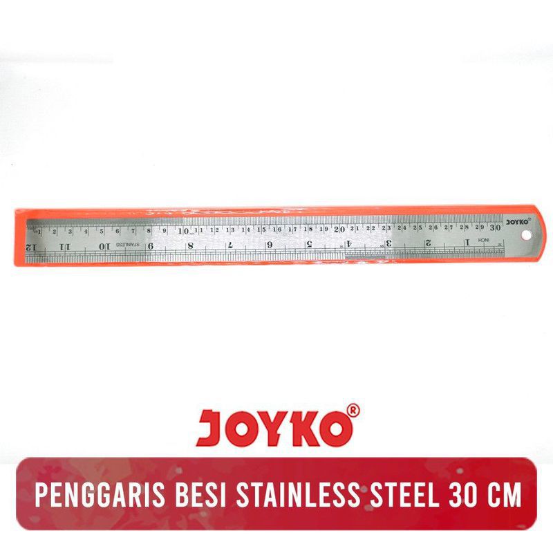 PENGGARIS BESI UKURAN 30CM