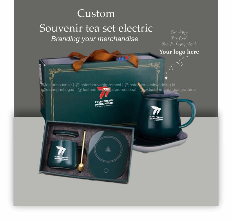 Merchandise Souvenir Tea Set Custom (TS-02)