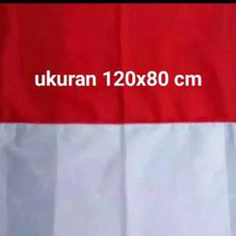 BENDERA MERAH PUTIH UKURAN 120 X 180