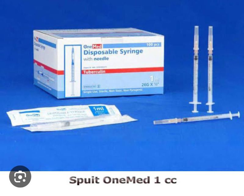 Spuit 1cc 1 box