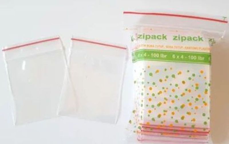 plastik klip uk 6x4 / zipack