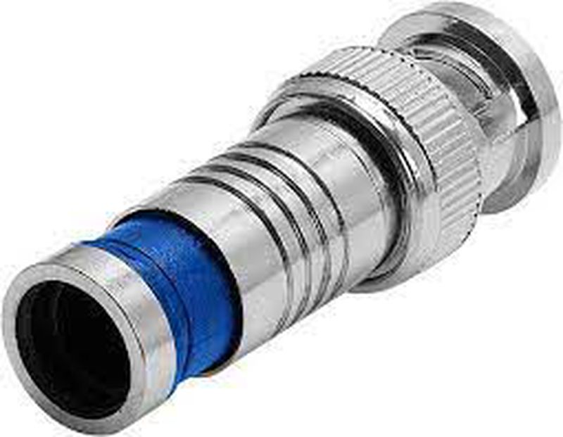 Male BNC Compression Connector For RG-59